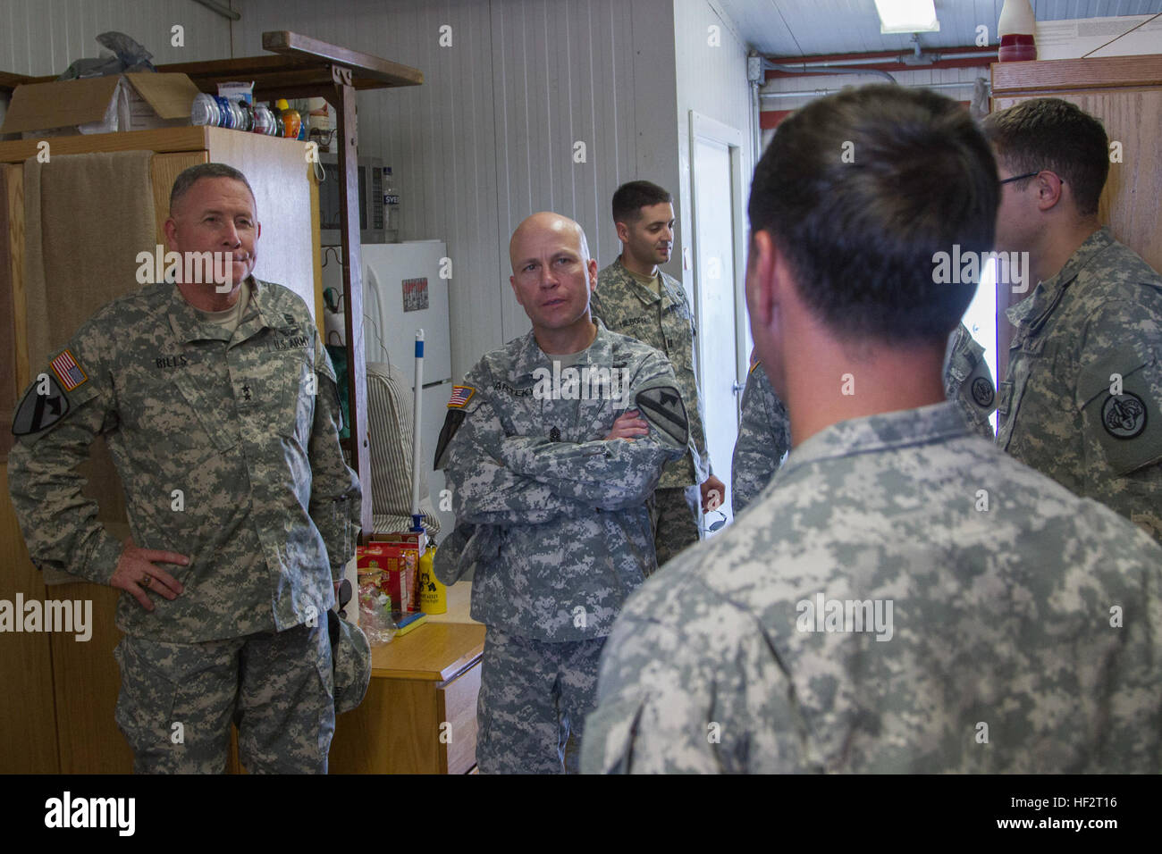Maj. Gen. Michael A. Bills, 1st Cavalry Division commanding general ...