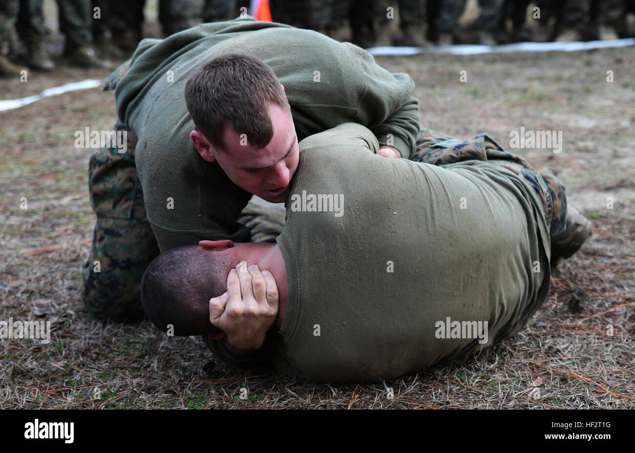 Two Marines with 2nd Battalion, 8th Marine Regiment, 2nd Marine ...