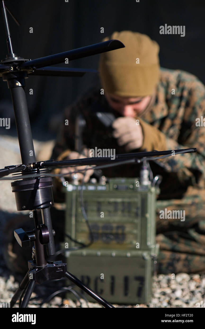 U.S. Marine Lance Cpl. Tassy Grady with Combat Logistics Battalion 26 ...