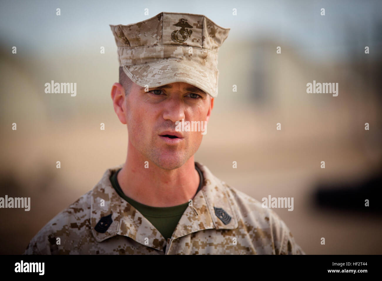 U S Marine Corps Master Gunnery Sgt Charles A Walker Operations