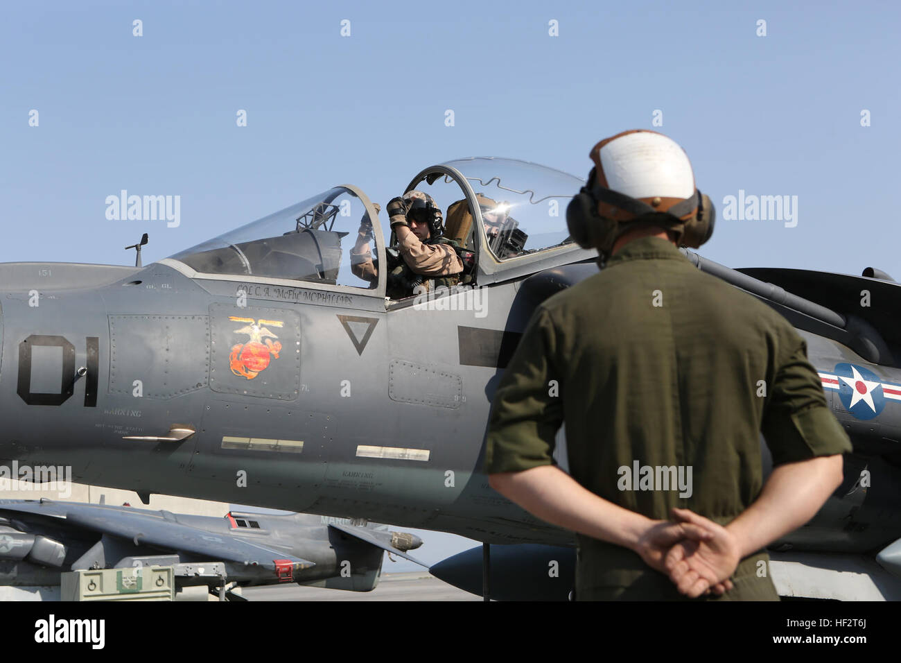 U.S. Marines Capt. Paul M. Gucwa, pilot, and Lance Cpl. Jeremy Obrecht ...