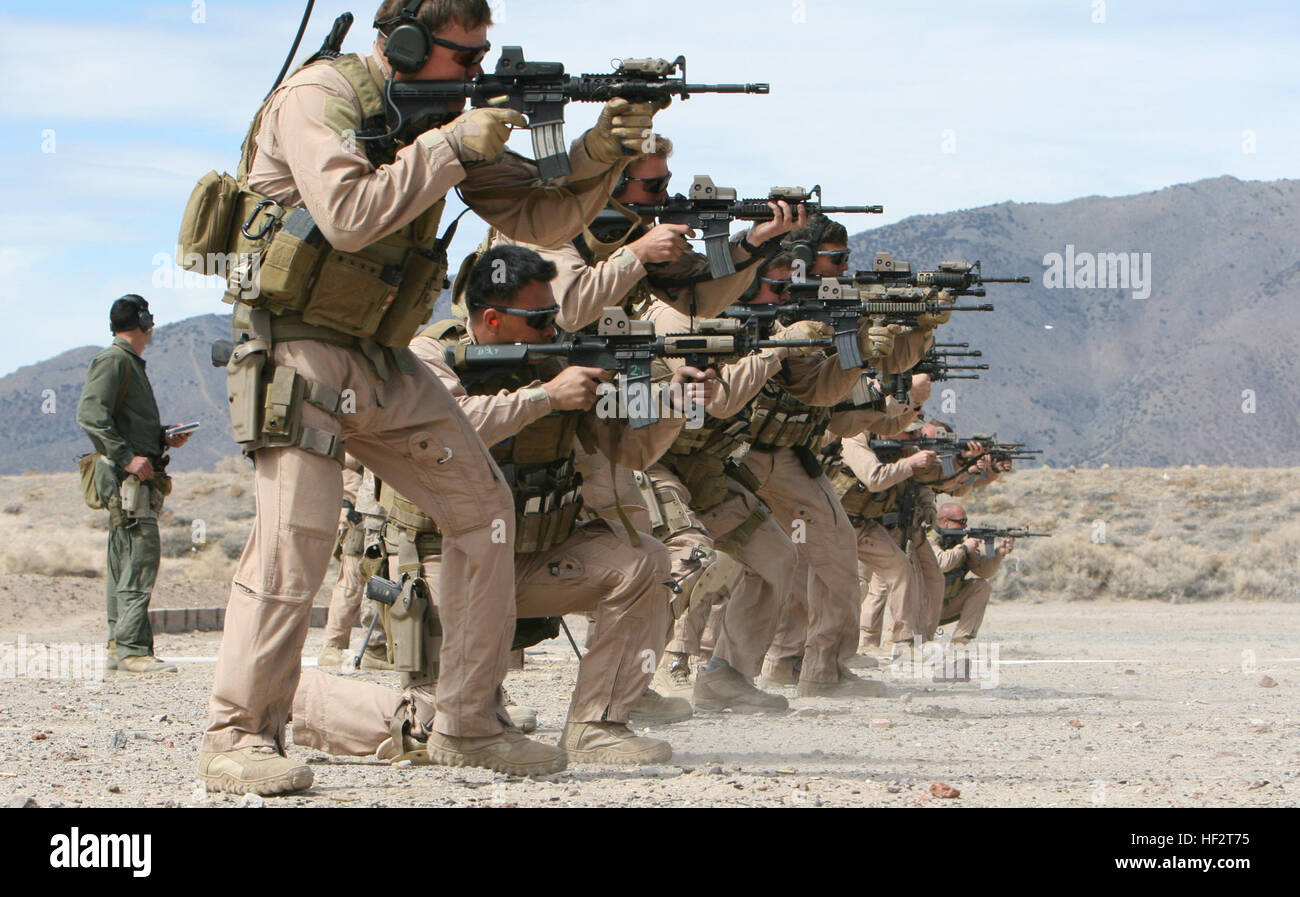 Reno, Nev. - Marines and Sailors with a company from 2d Marine Special ...