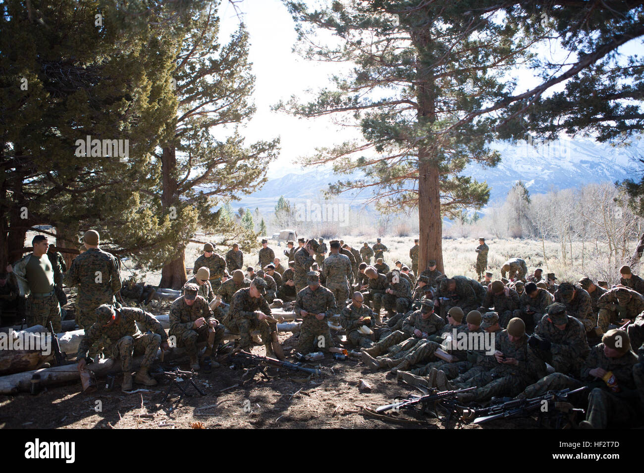 U.S. Marines with Golf Company, 2nd Battalion, 6th Marine Regiment (2/6 ...