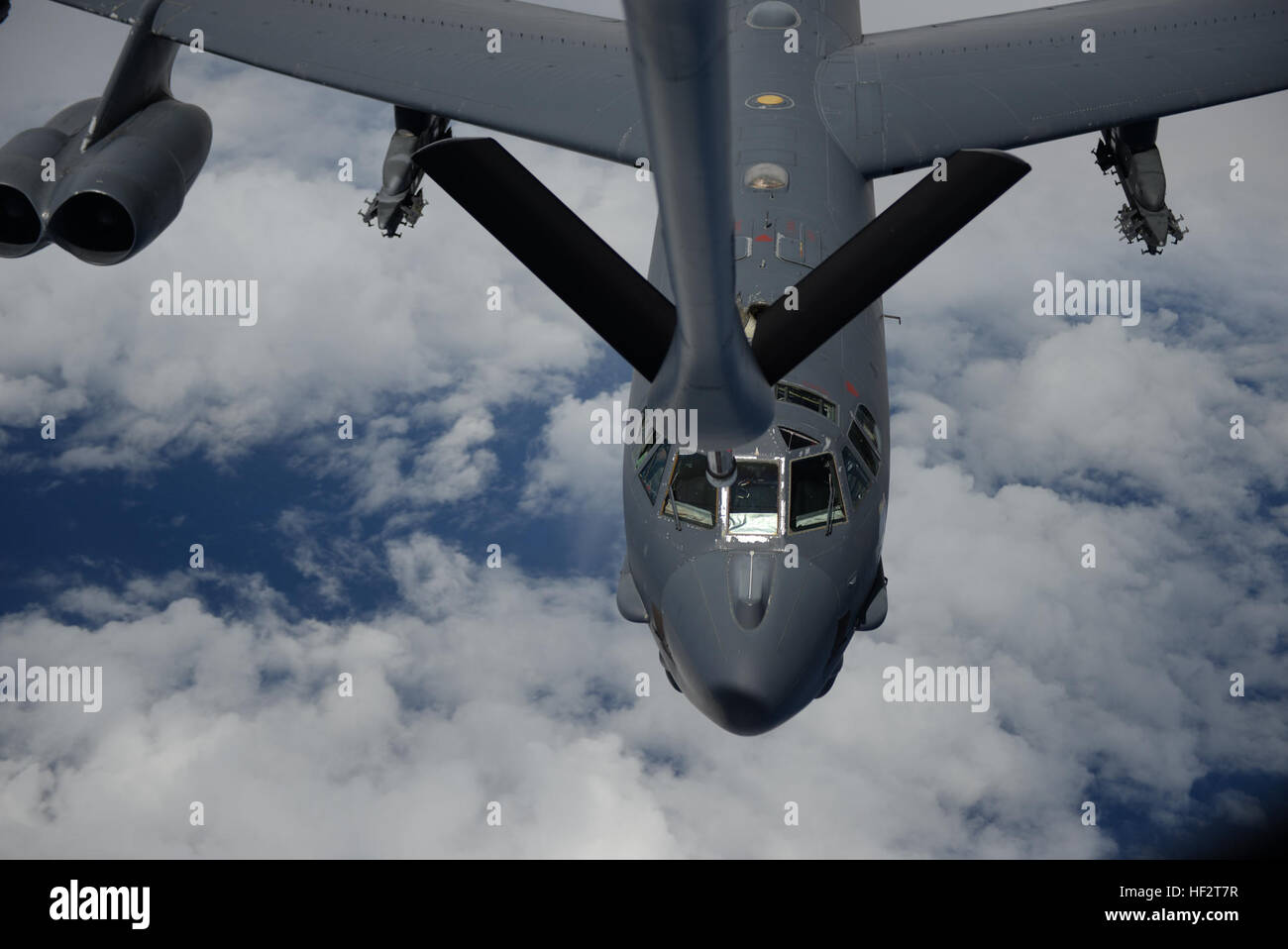 U.S. Air Force flight crew members from the 157th Air Refueling Wing, N ...