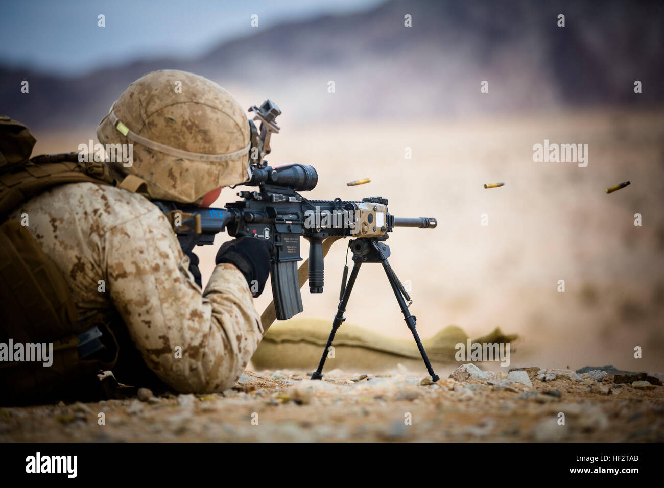 U.S. Marine Corps Lance Cpl. Dacotah E. Roskop, an automatic rifleman ...