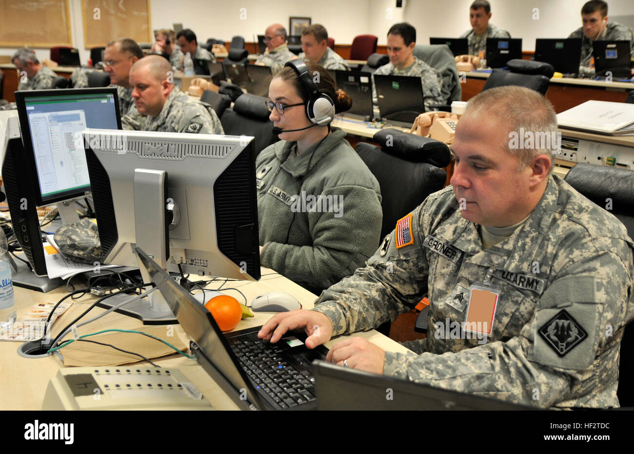 Sgt. Timothy L. Gardner, an operations noncommissioned officer from ...