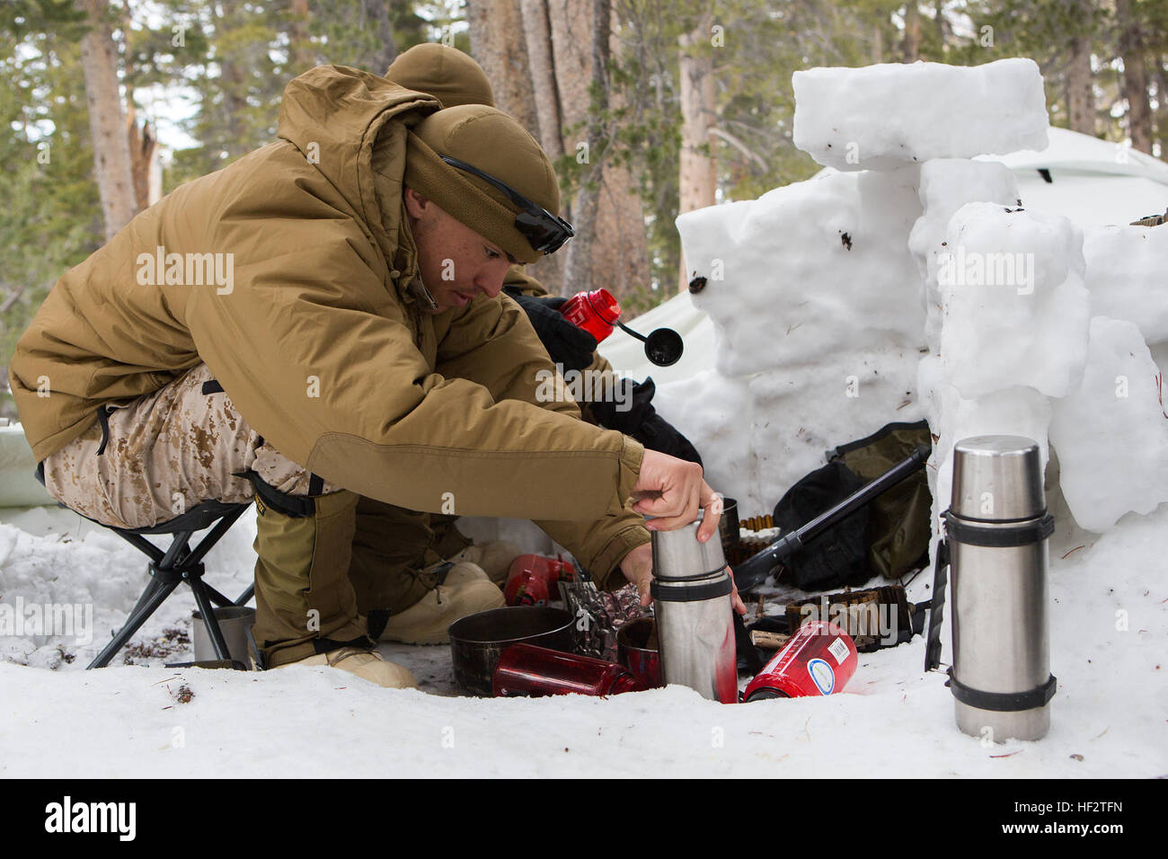 U.S. Marine Lance Cpl. Ryan Molik with Combat Logistics Battalion 26 ...