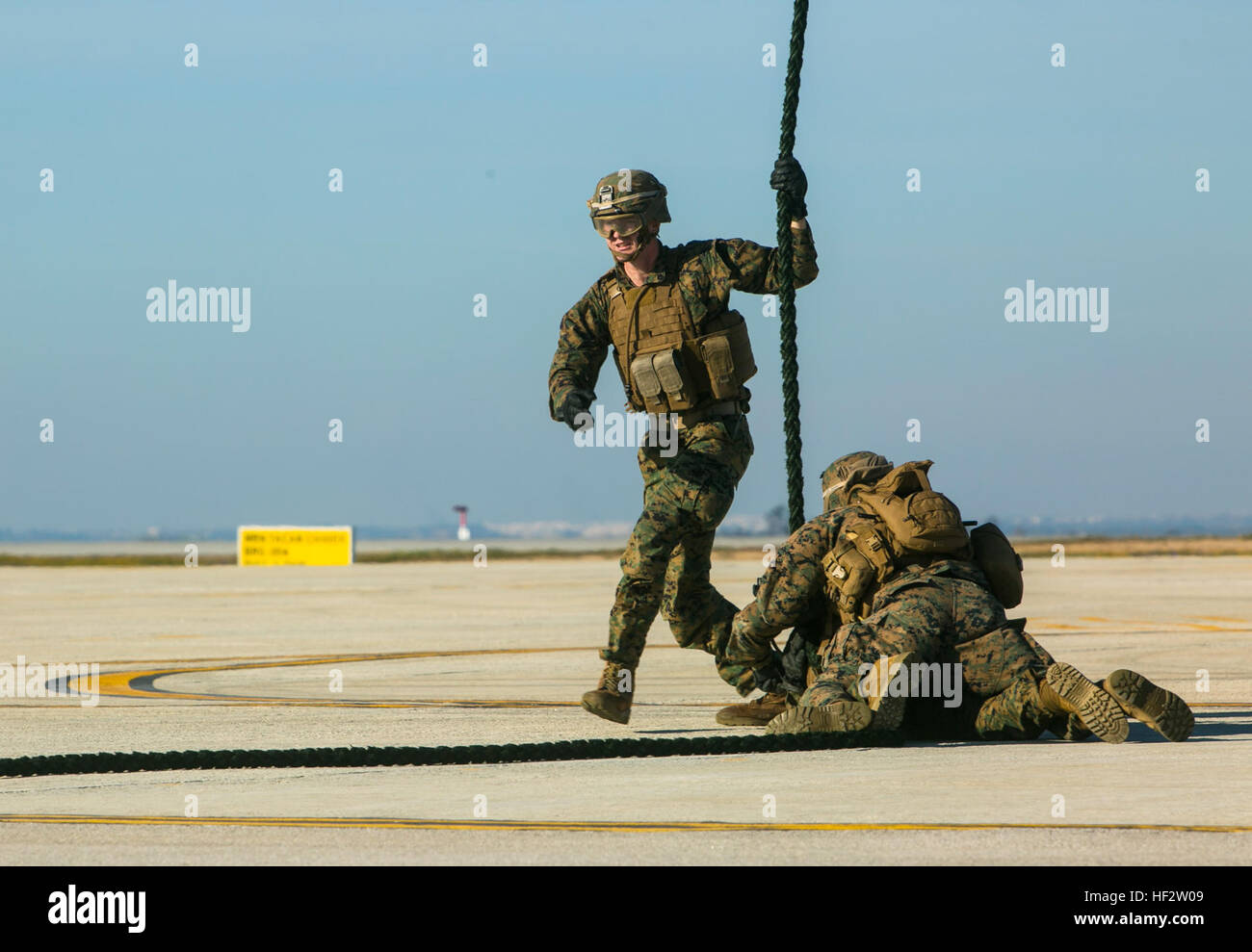 A U.S. Marine with Special-Purpose Marine Air-Ground Task Force Crisis ...