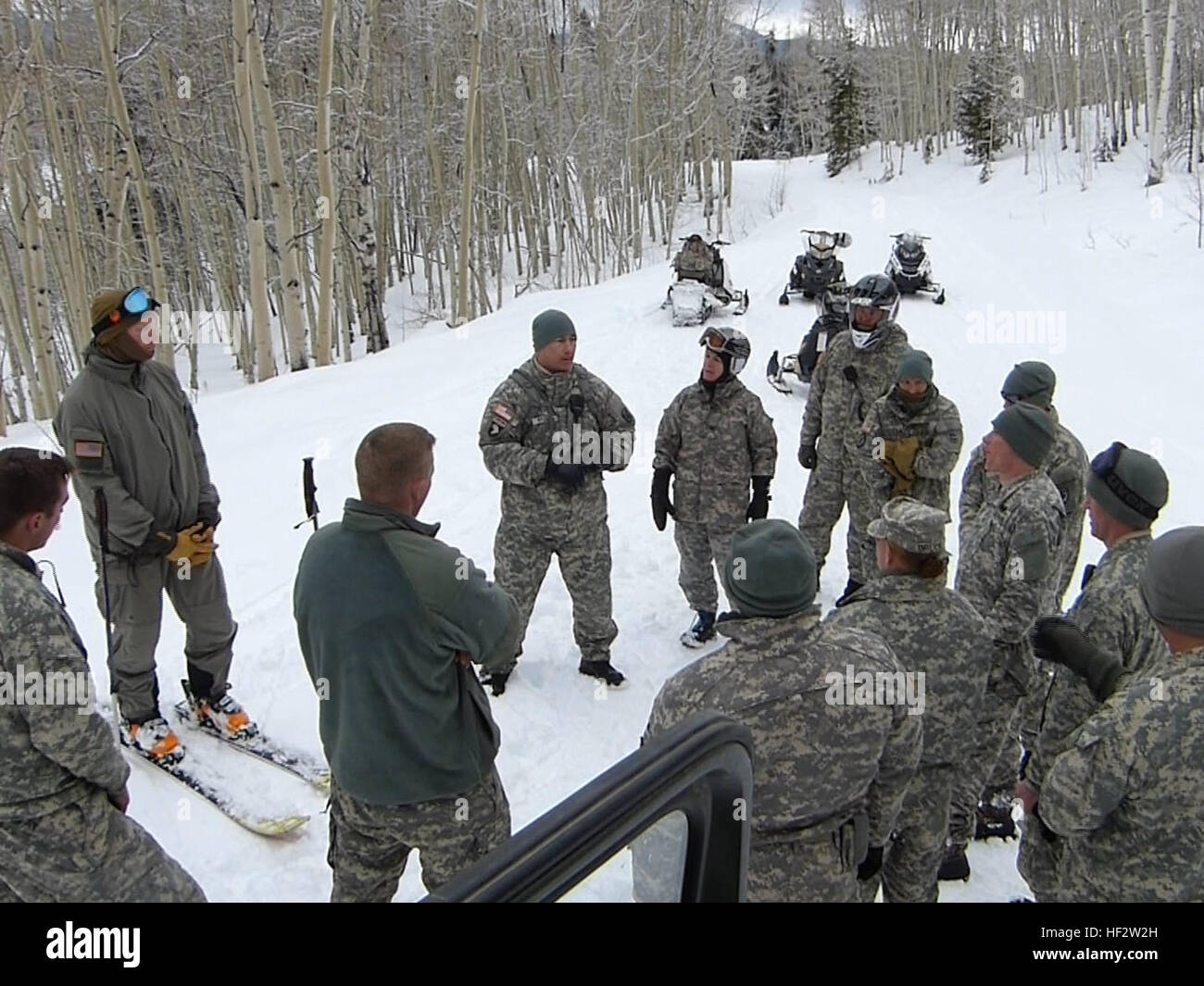 Soldiers gather with observer-controllers including Colorado National ...