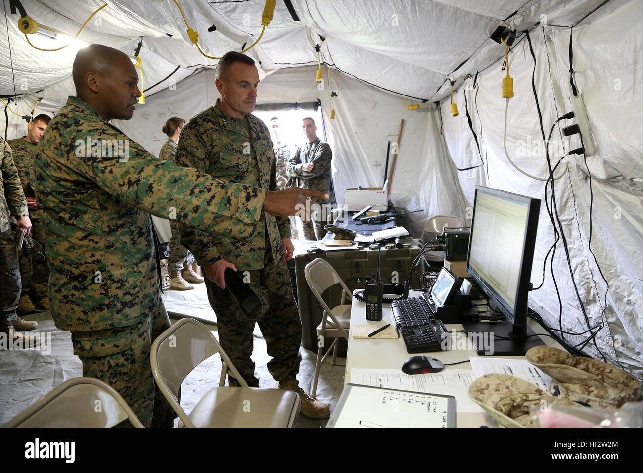 Major Elishama Wheeler, G-6 Operations Officer, Headquarters Regiment ...