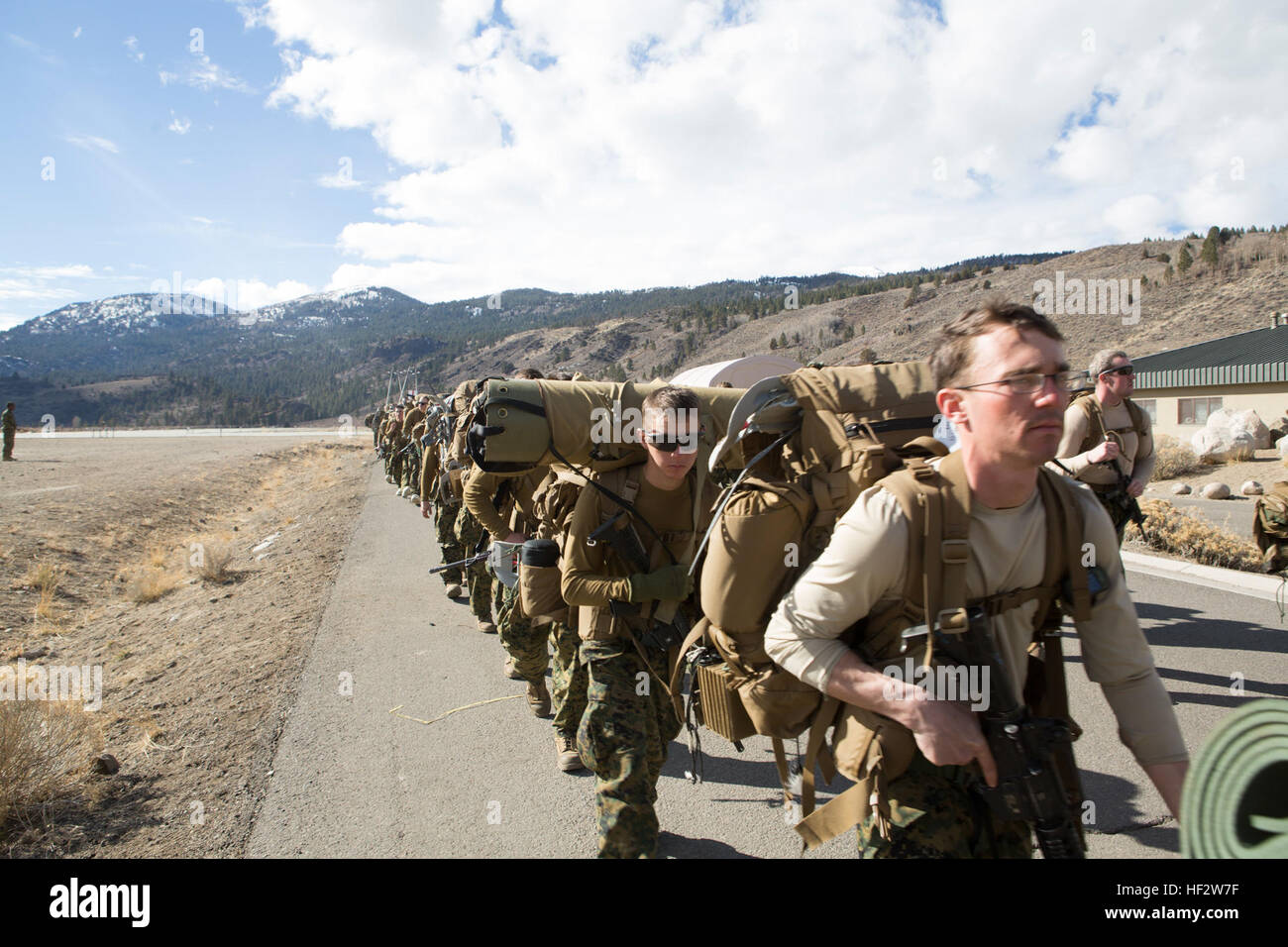 U.S. Marines with 2nd Battalion, 6th Marine Regiment (2/6), 2nd Stock ...