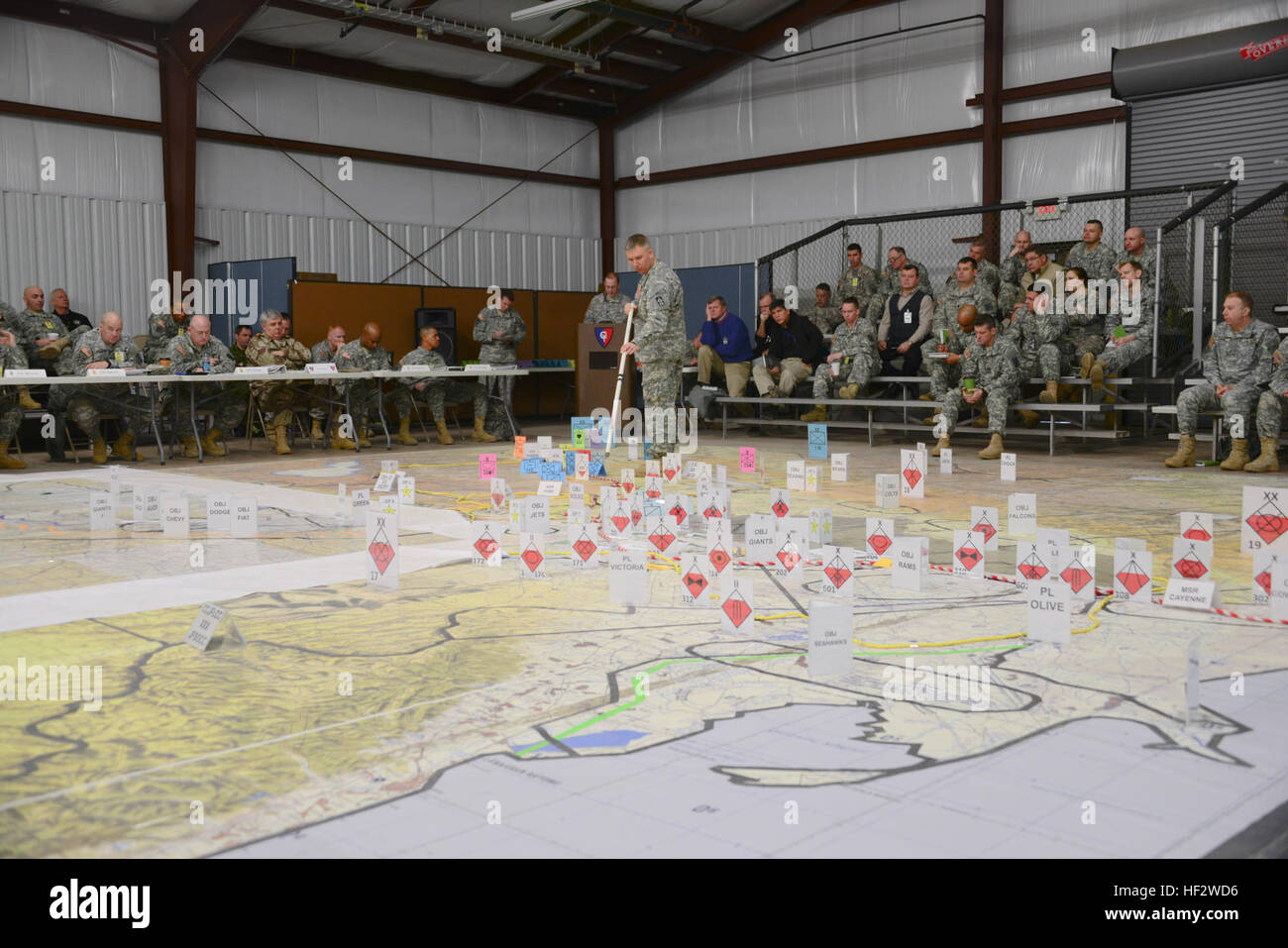 Joint force participants of the 38th Infantry Division 2015 Warfighter ...