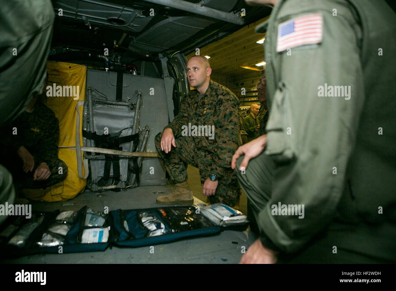 U.S. Navy Corpsmen with Mobile Trauma Team (MTT), Combat Logistics ...