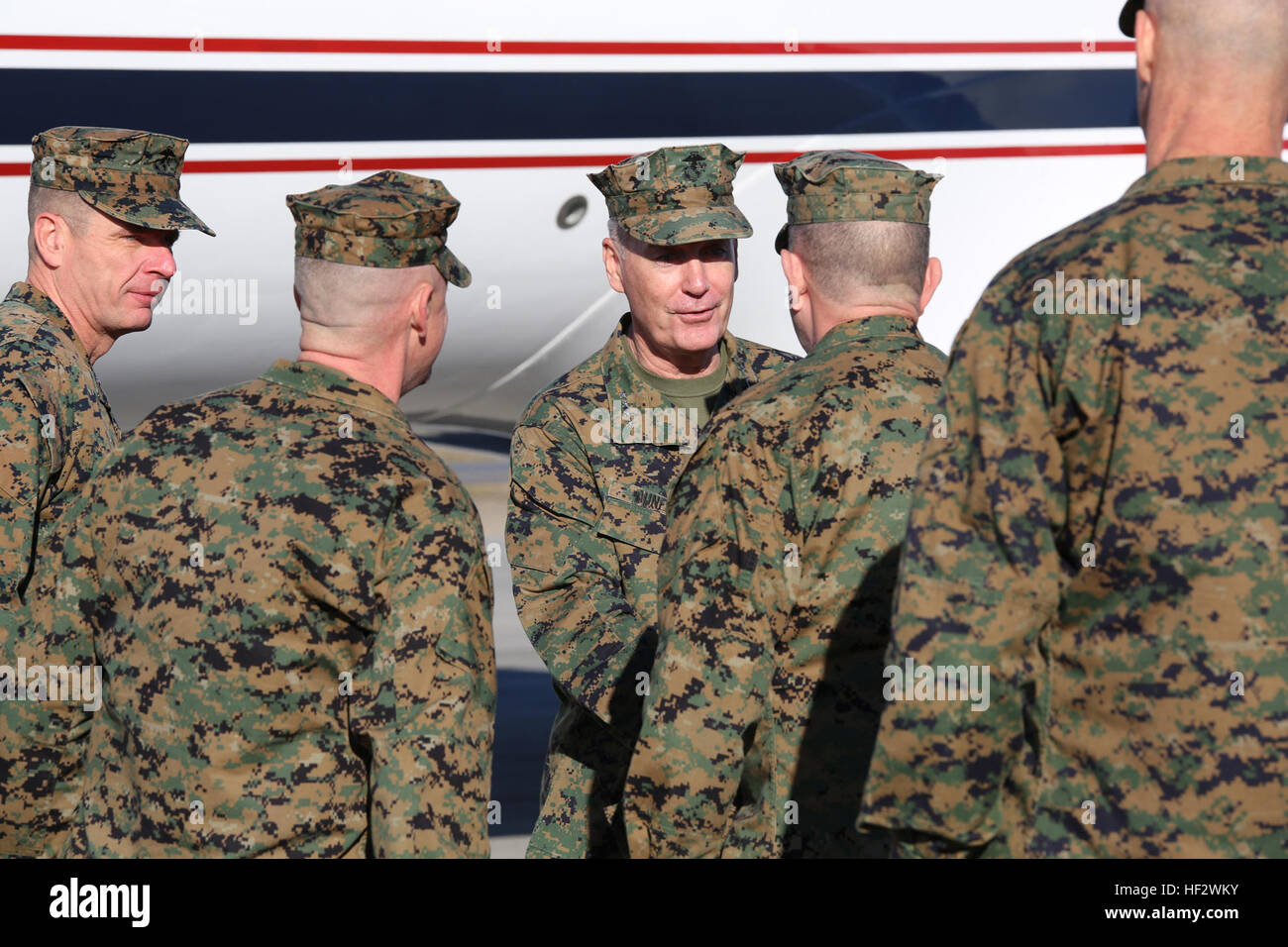Leadership from Marine Corps Air Station New River and II Marine ...