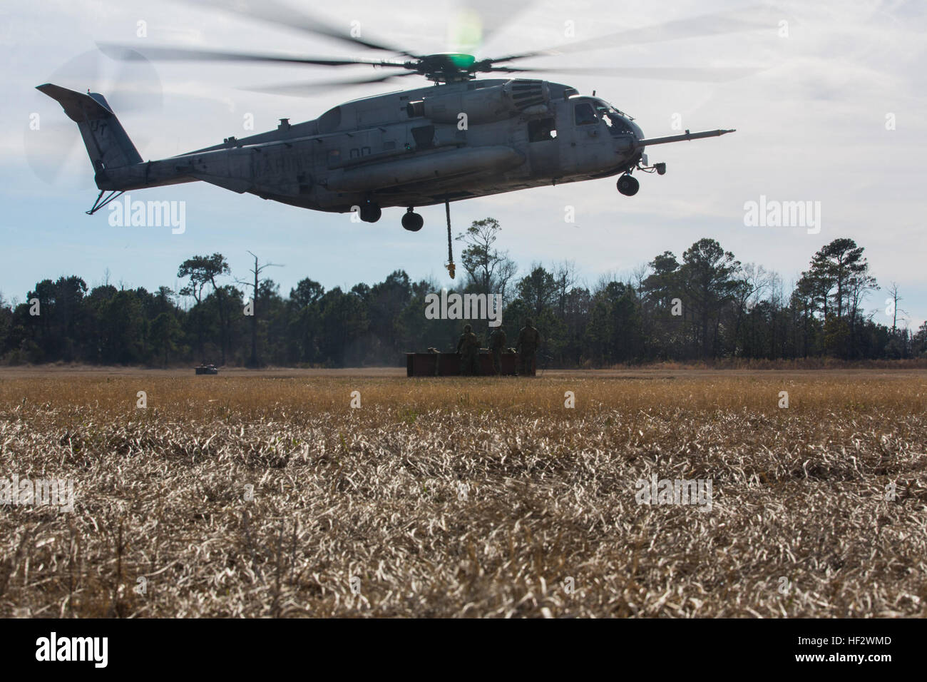 U.S. Marines with Heavy Helicopter Training Squadron 302 and Combat ...