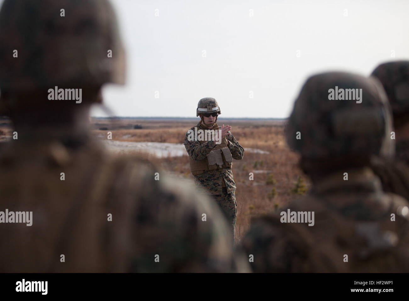 U.S. Marine Corps Sgt. Brandon L. Jolly, a Combat Instructor with Delta ...