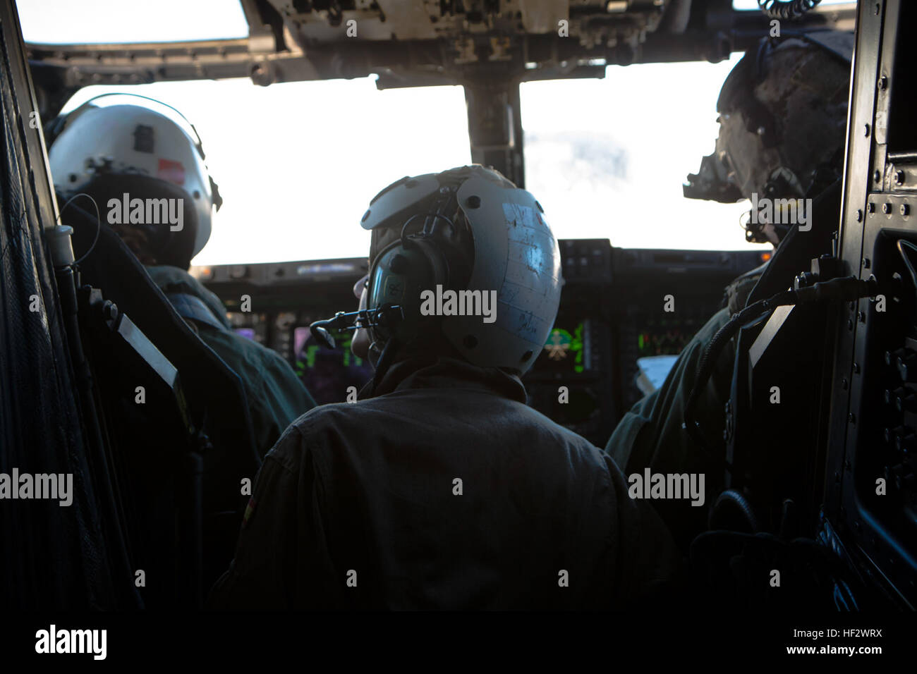 Spanish Army Maj. Gala Gallego, center, a pilot with Bhelma IV ...