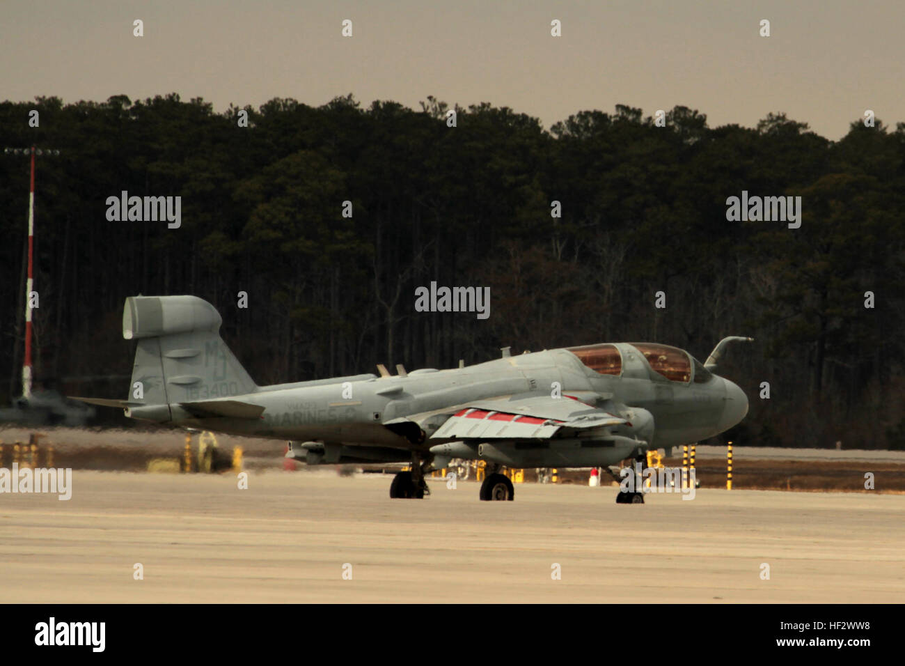 Marines with Marine Tactical Electronic Warfare Squadron 3 prepare to ...