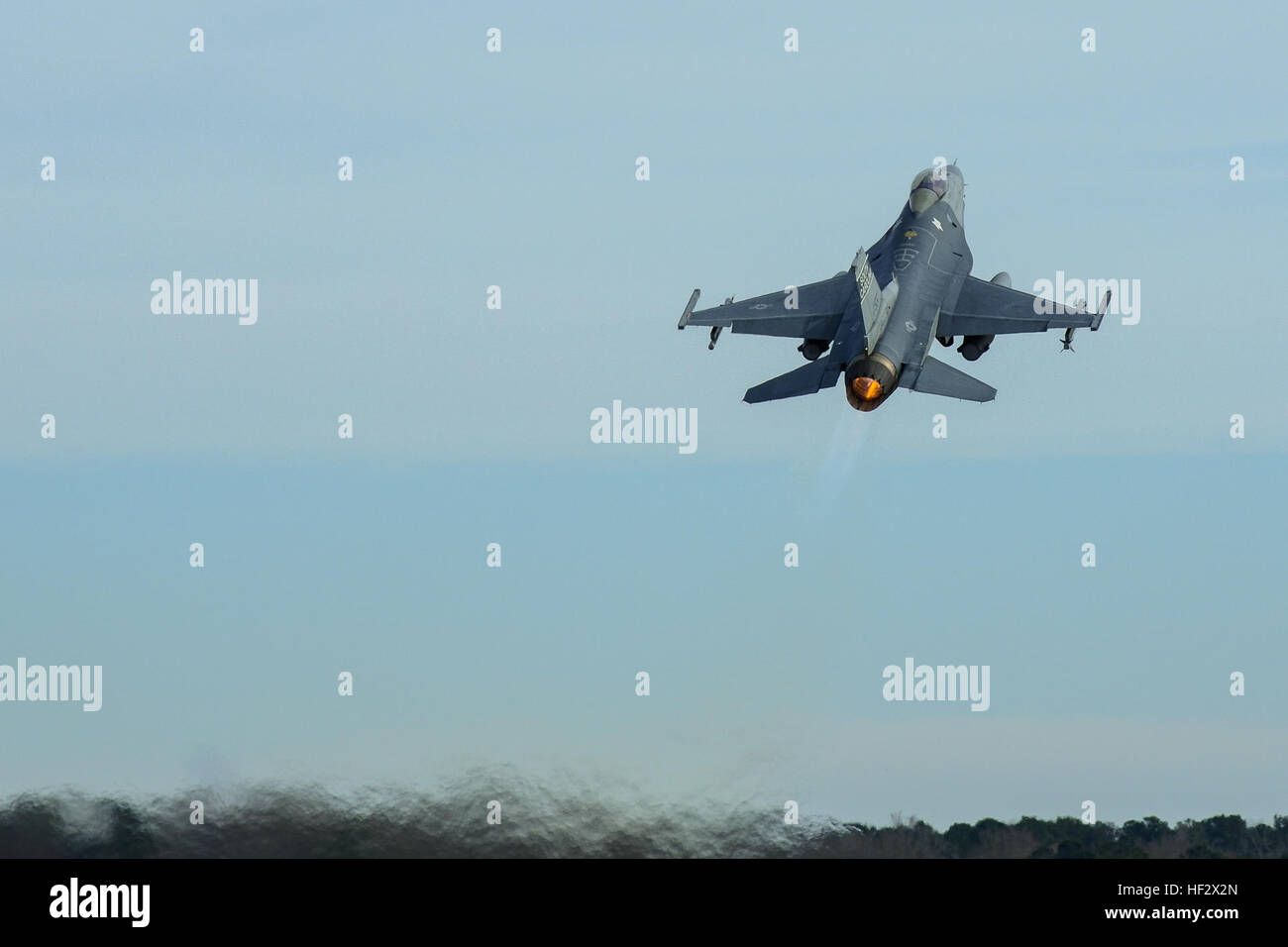 A U.S. Air Force fighter pilot with the 157th Fighter Squadron, South ...