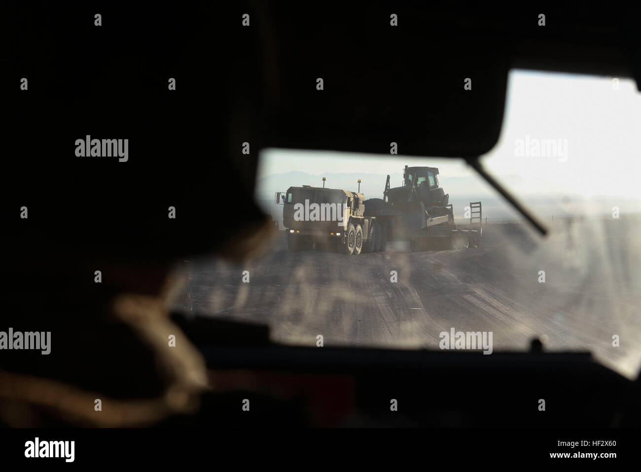 U.S. Marine Corps Cpl. Kristie Ponieweirski, a motor transport operator ...