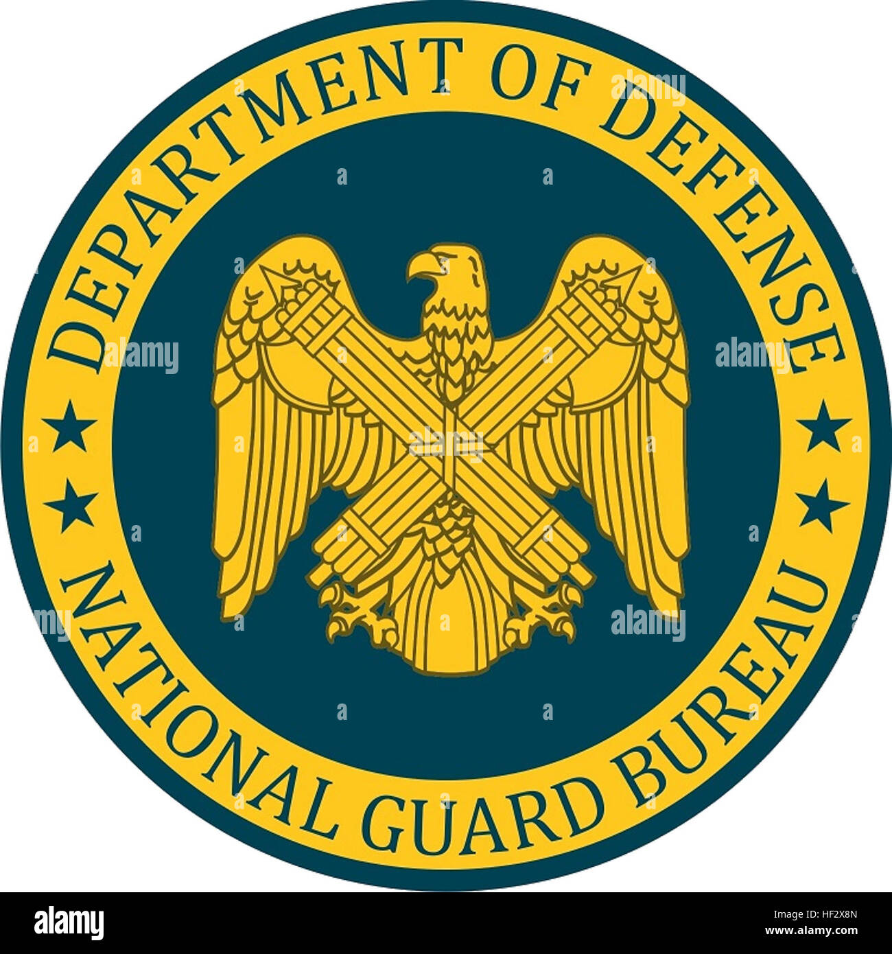The Seal of the National Guard Bureau represents the joint organization ...