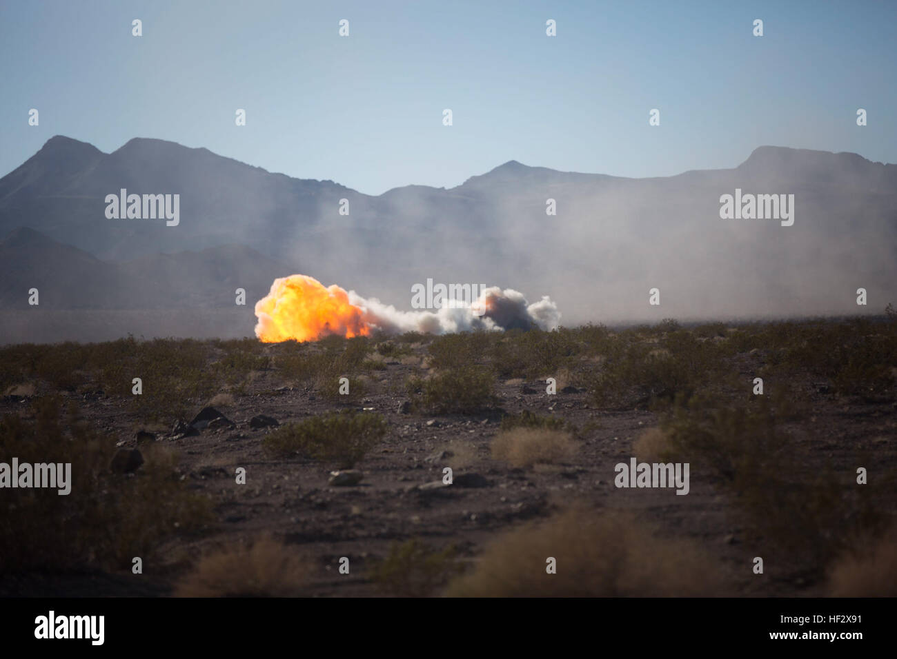 A U.S. Marine Assault Breacher Vehicles (ABV) assigned to 2nd Combat ...