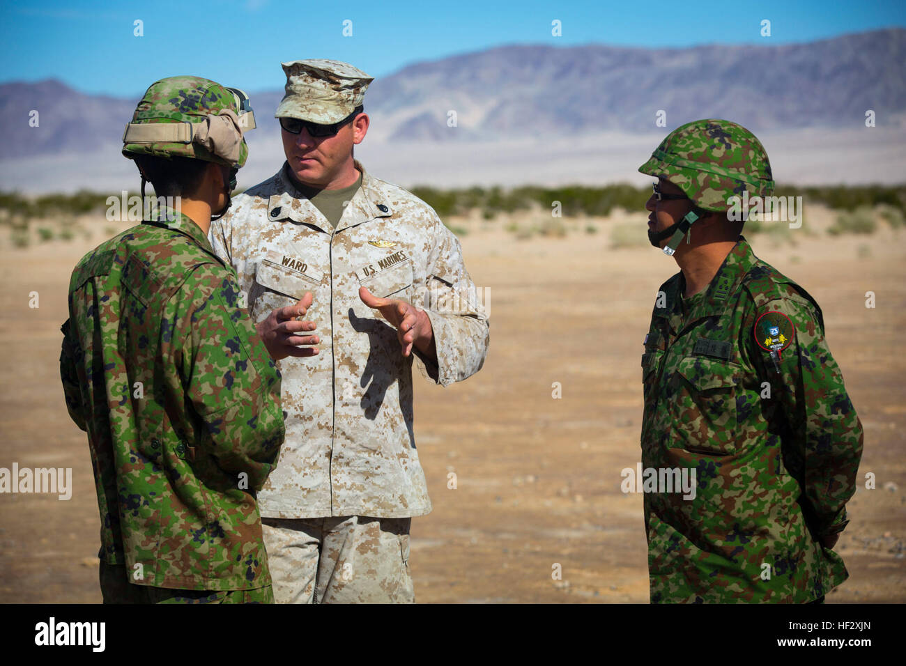 U.S. Marine Corps Staff Sgt. Patrick E. Ward, section Staff Non ...