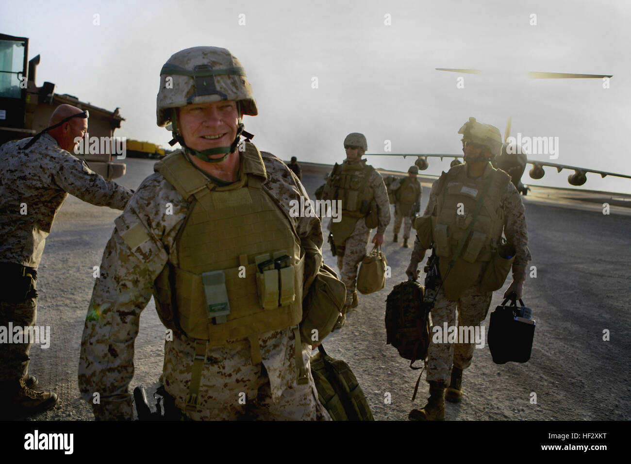 Brig. Gen. Larry Nicholson, commanding general, Marine Expeditionary ...