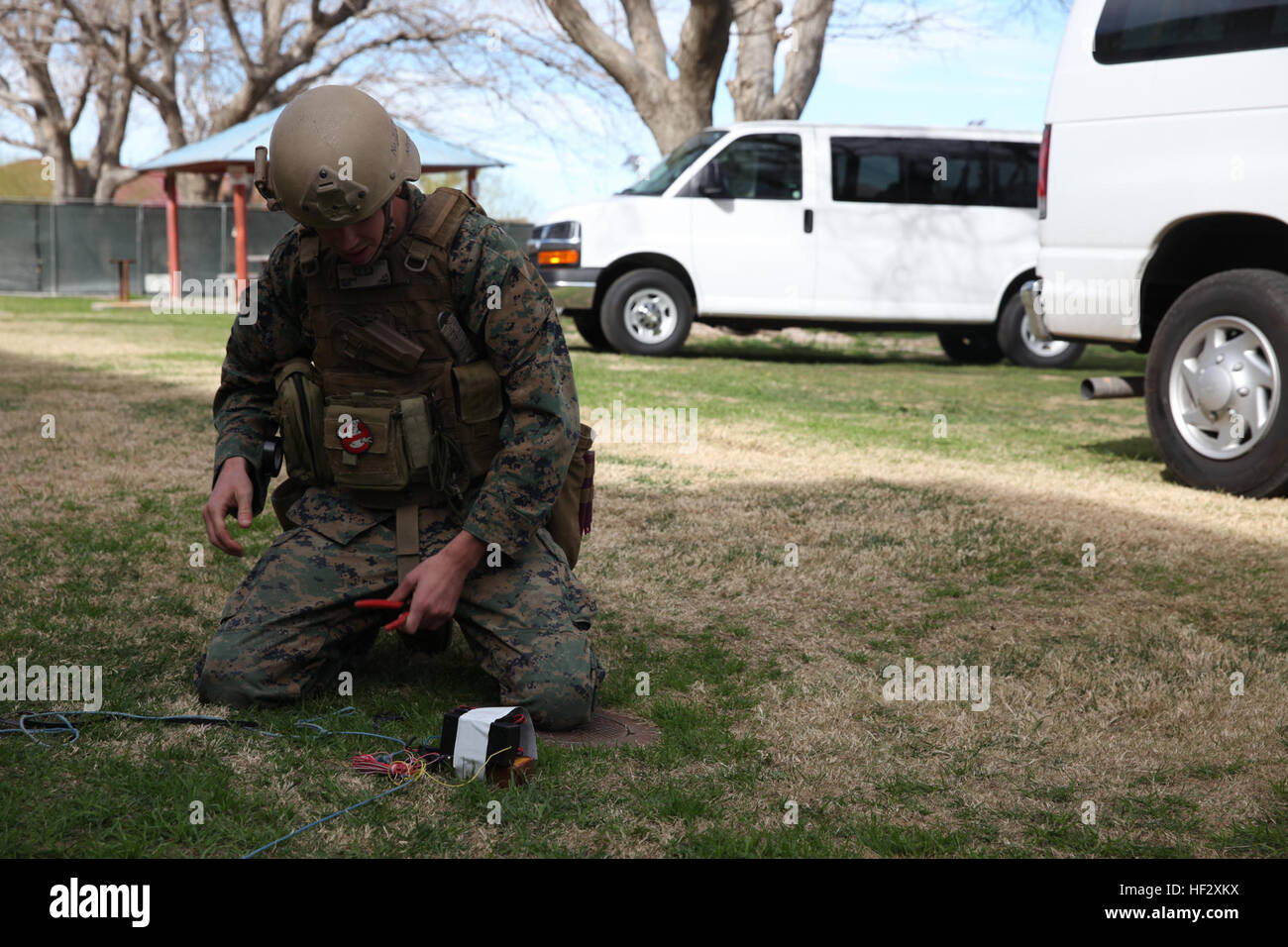 Marine corps eod technician hi-res stock photography and images - Alamy