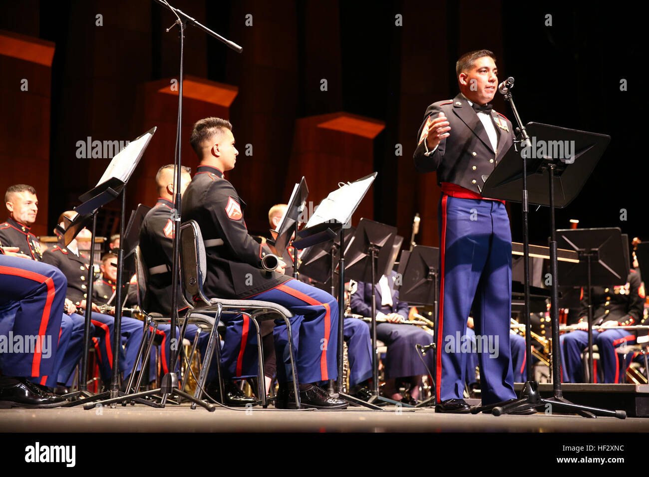 Gunnery Sgt. Tracy L. Martinez, the enlisted conductor for the 1st ...