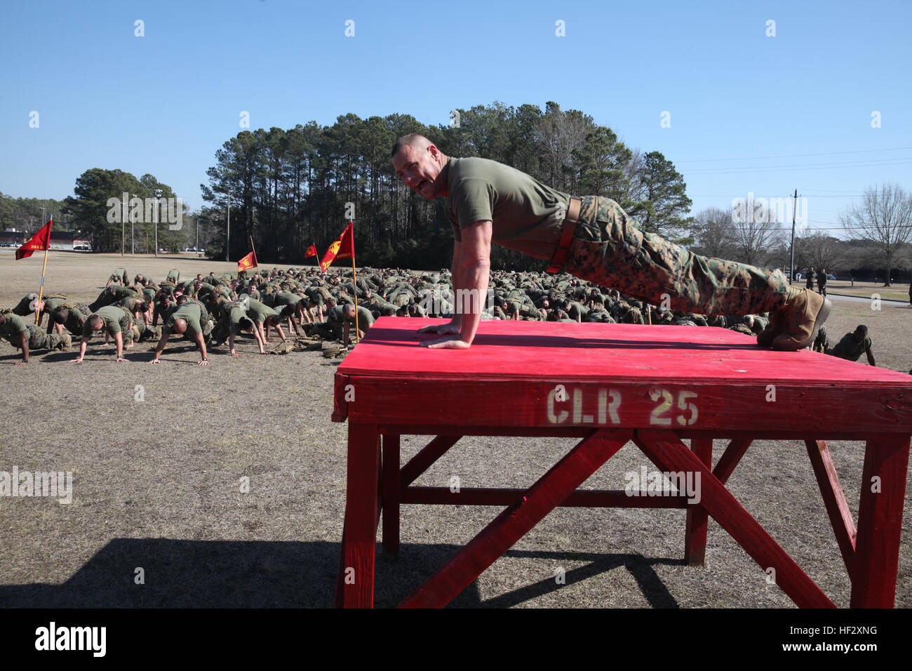 Sergeant Major Alex Dobson, Combat Logistics Regiment 25 regimental ...
