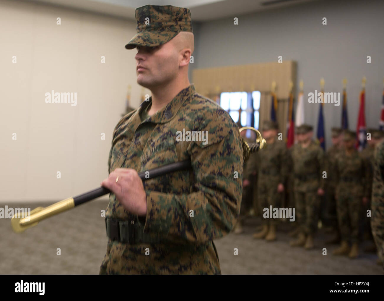 U.S. Marine Corps Sgt. Maj. John M. Kennedy with Marine Light Attack ...