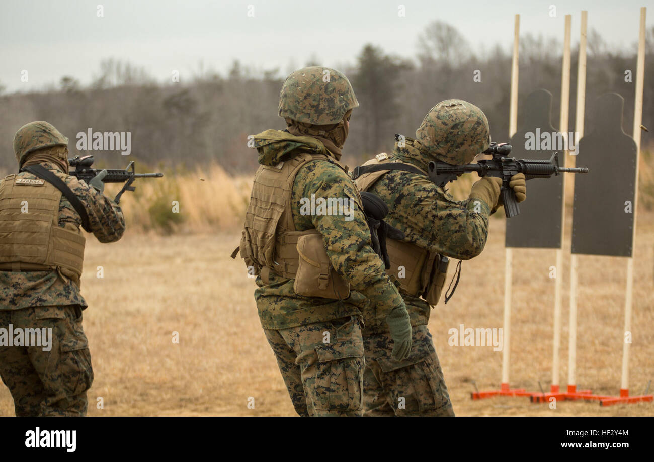 U.S. Marines with Alpha Company, 2nd Transportation Support Battalion ...