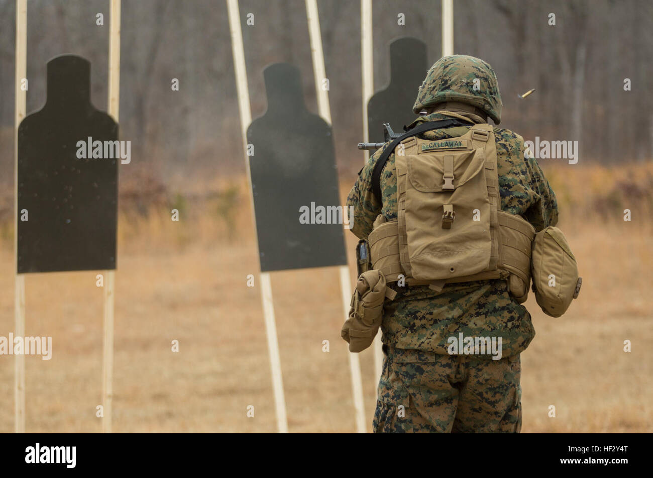 U.S. Marines with Alpha Company, 2nd Transportation Support Battalion ...