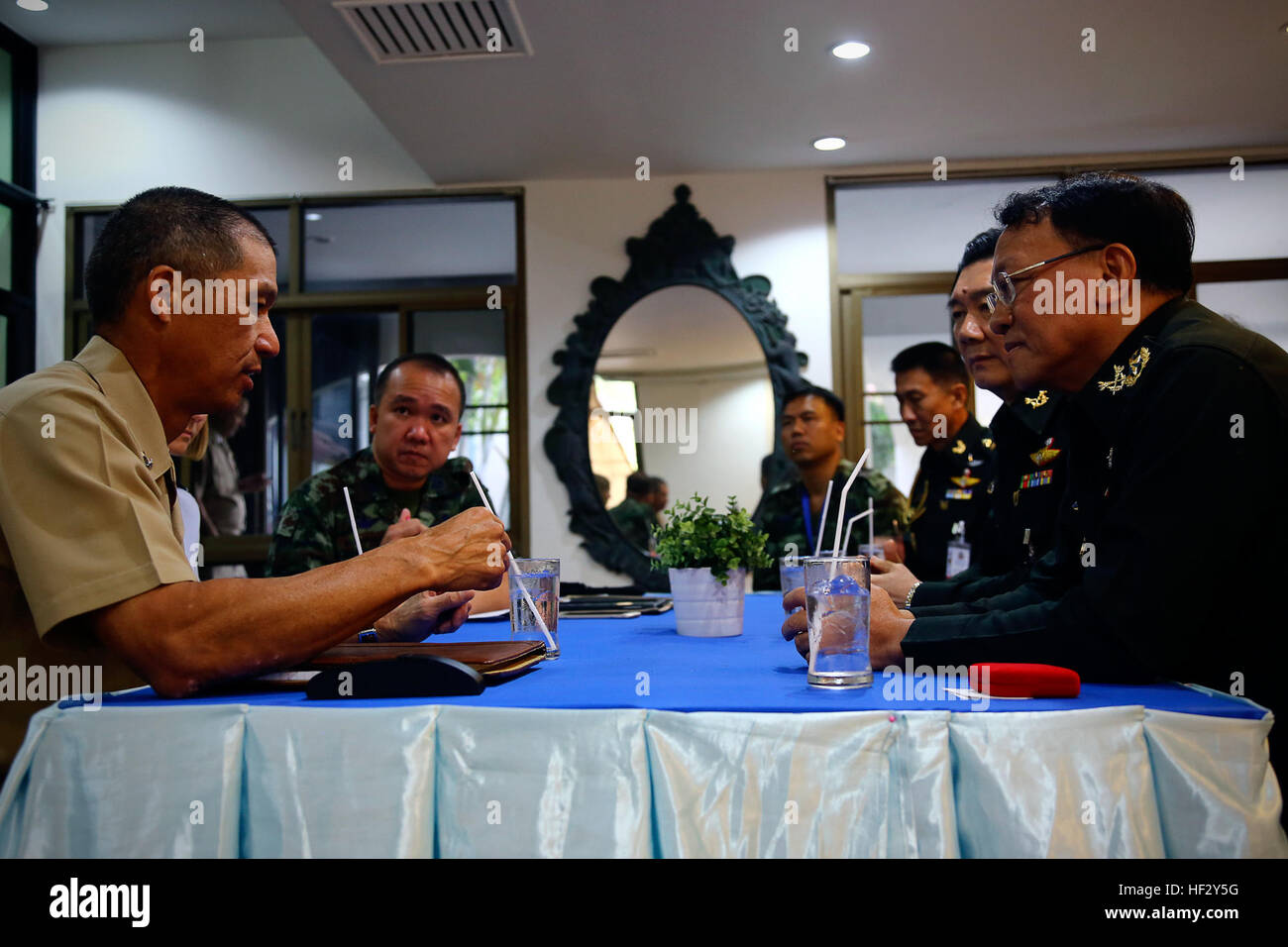 Royal Thai Armed Forces Surgeon General Lt. Gen. Boonyarak Poonchai ...