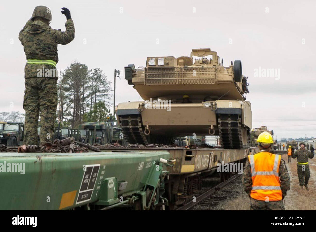 Marines with 2nd Tank Battalion, 2nd Marine Division, and Combat ...
