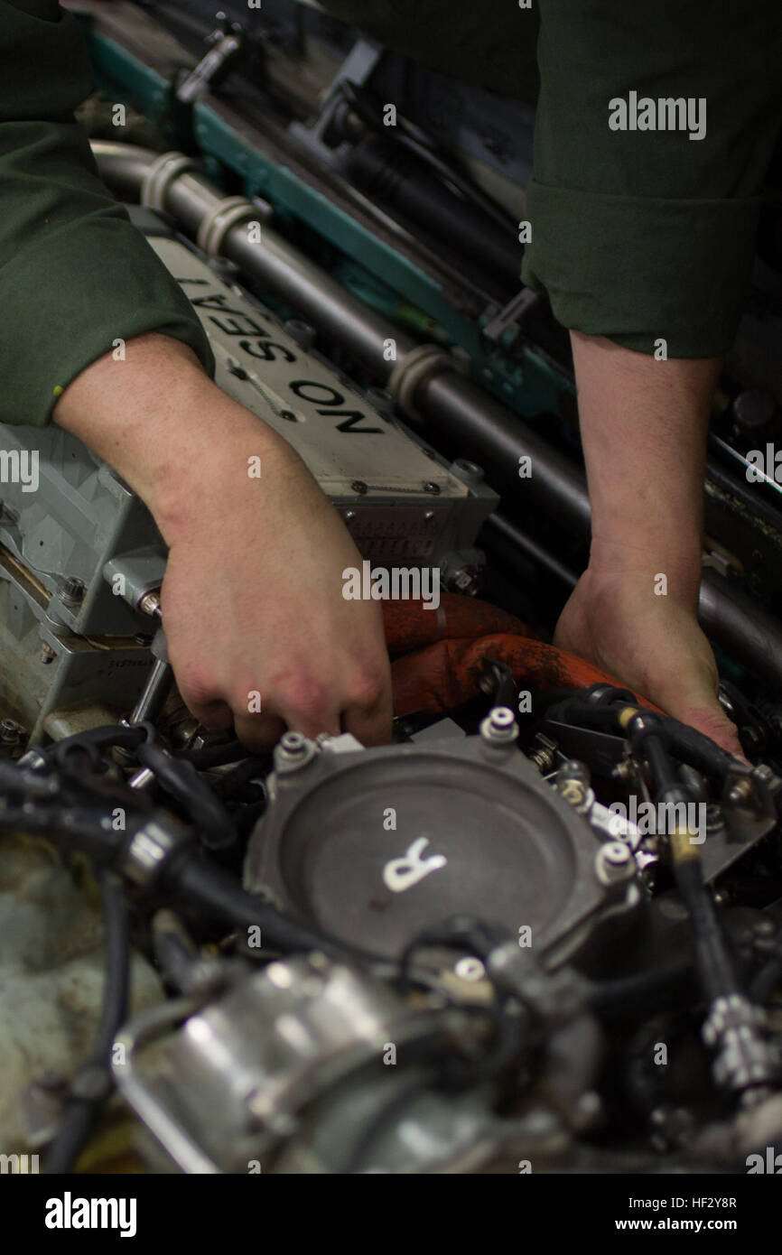U.S. Marine Corps Sgt. Shaun Staab, aviation mechanic, Marine Attack ...