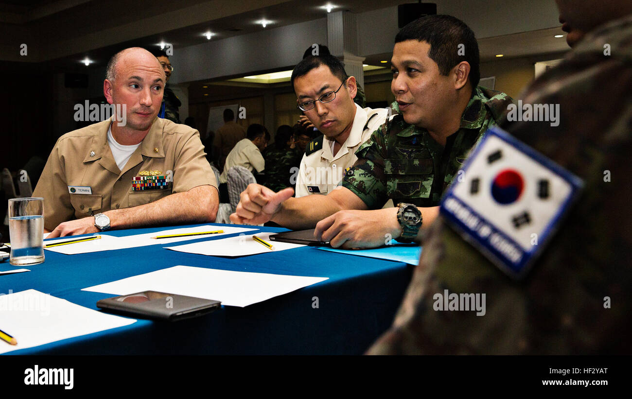 U.S. Navy Cmdr. Michael Termini, the director of operations for Navy ...