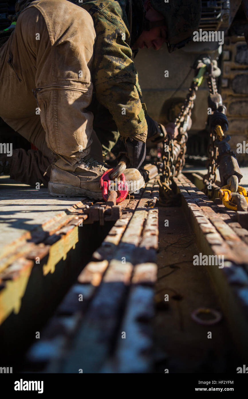 U.S. Marines with Combat Logistics Regiment 2, 2nd Marine Logistics ...