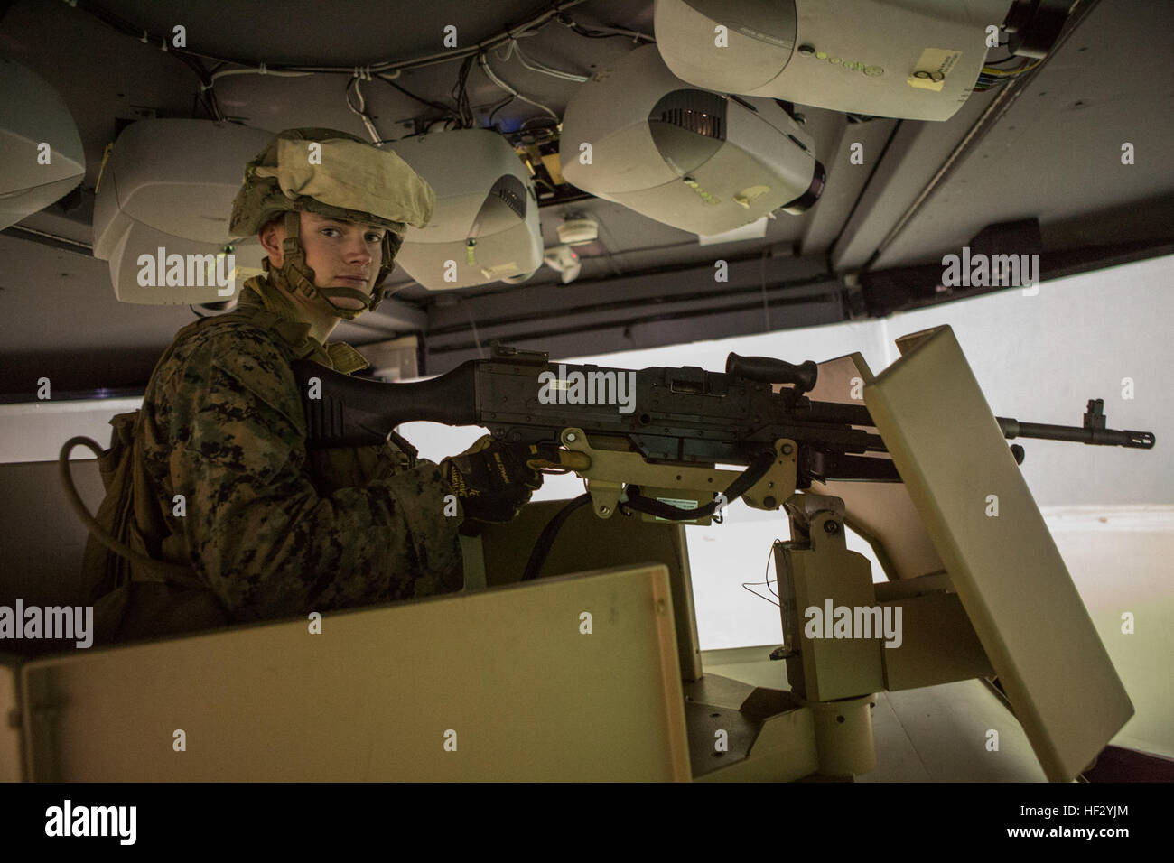 U.S. Marine Corps Lance Cpl. Briar Hasty with Alpha Company, 2nd ...