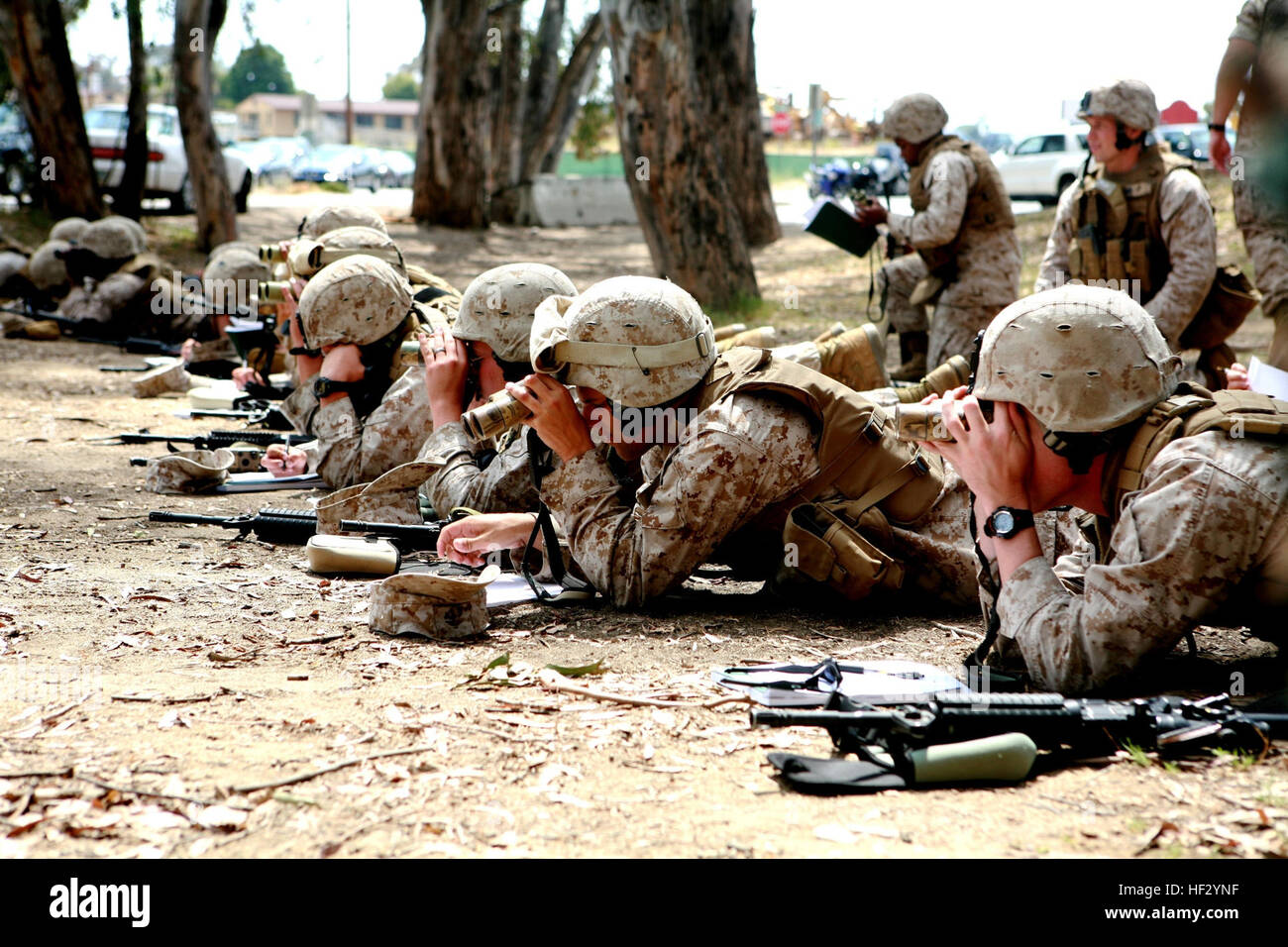 Marines with Military Police Company, Combat Logistics Regiment 17, 1st ...