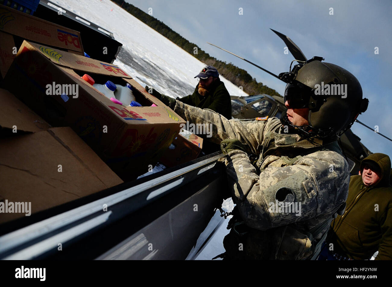A Virginia Army National Guard aviation crew from the Sandston-based ...