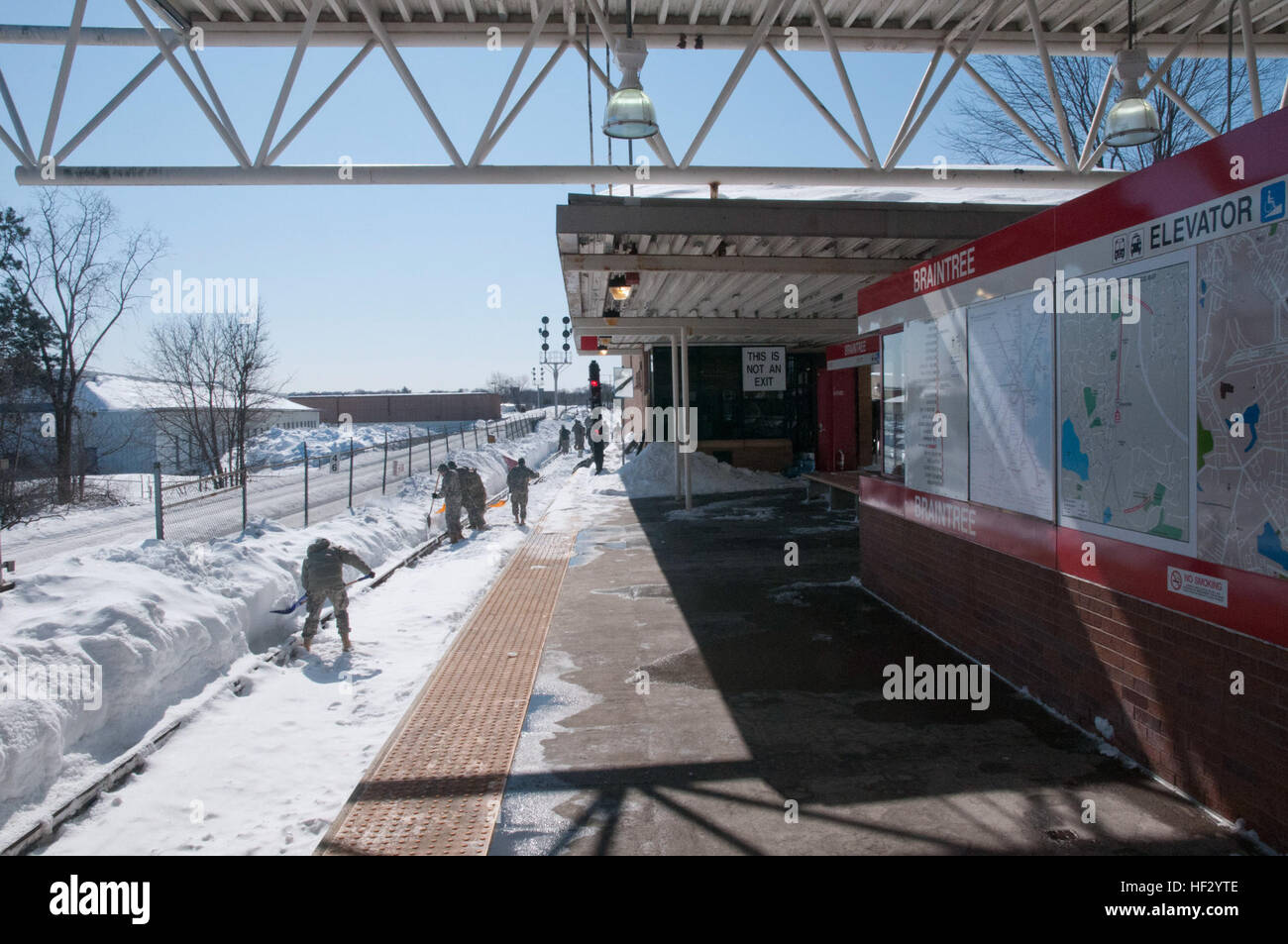 Soldiers from multiple units across the state volunteered to clear snow ...