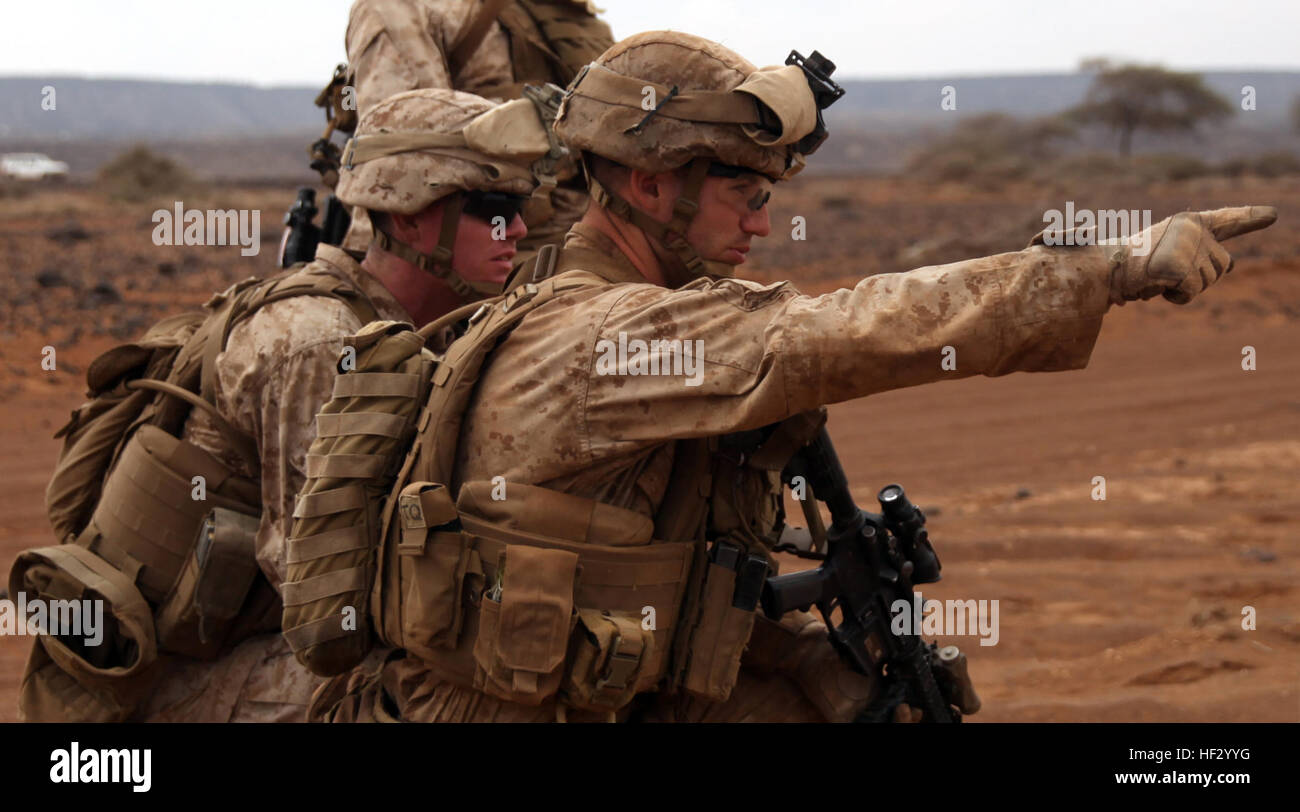 Sergeant Joshua A. Hurley, a squad leader with Battalion Landing Team ...