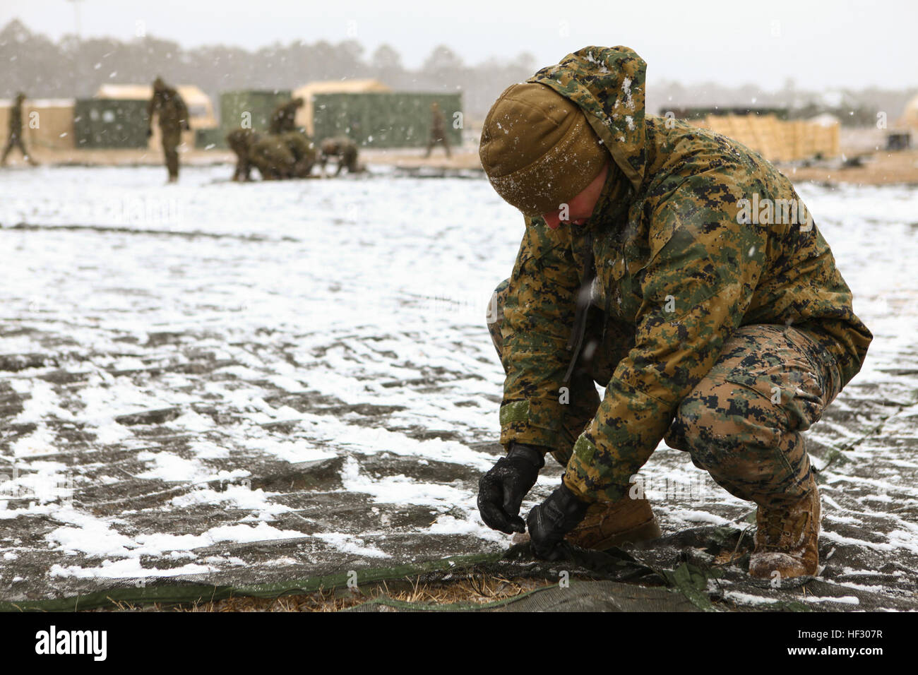 U.S. Marine Corps Lance Cpl. Zachary House, motor transport mechanic ...