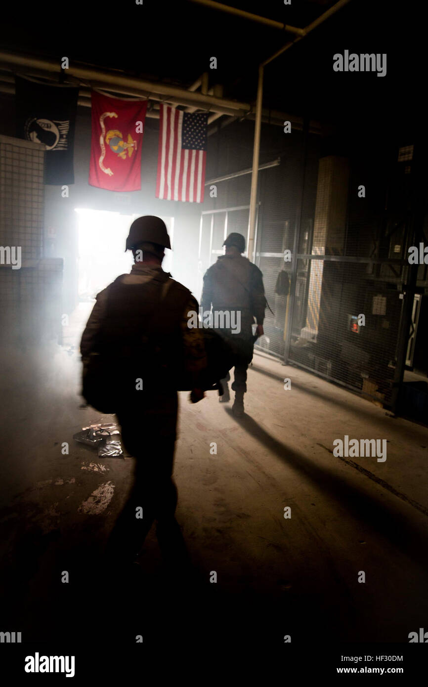 Field medical service technicians with 2nd Medical Battalion, 2nd ...