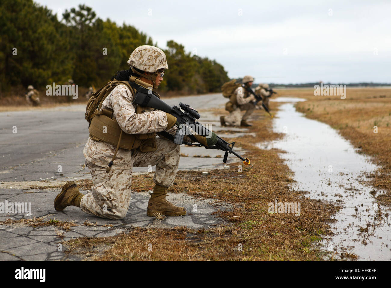 Heavy equipment operator marine wing hi-res stock photography and ...