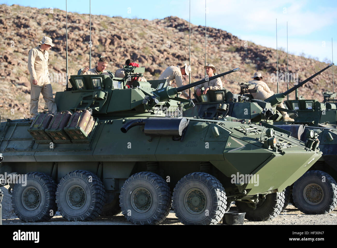 Light armored vehicle platoon hi-res stock photography and images - Alamy
