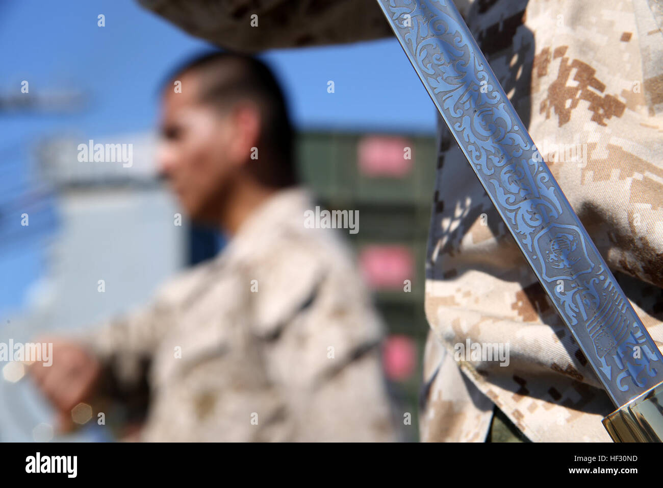 Marines with Kilo Company, Battalion Landing Team 3rd Battalion, 6th ...