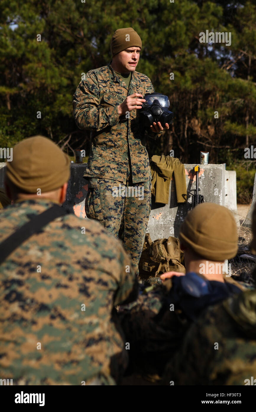 U.S. Marine Corps Cpl. Eric K. Scheftgen, chemical biological ...